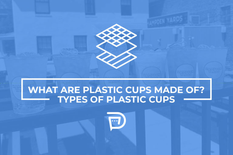 What Are Plastic Cups Made Of? Types Of Plastic Cups - Disposable Design